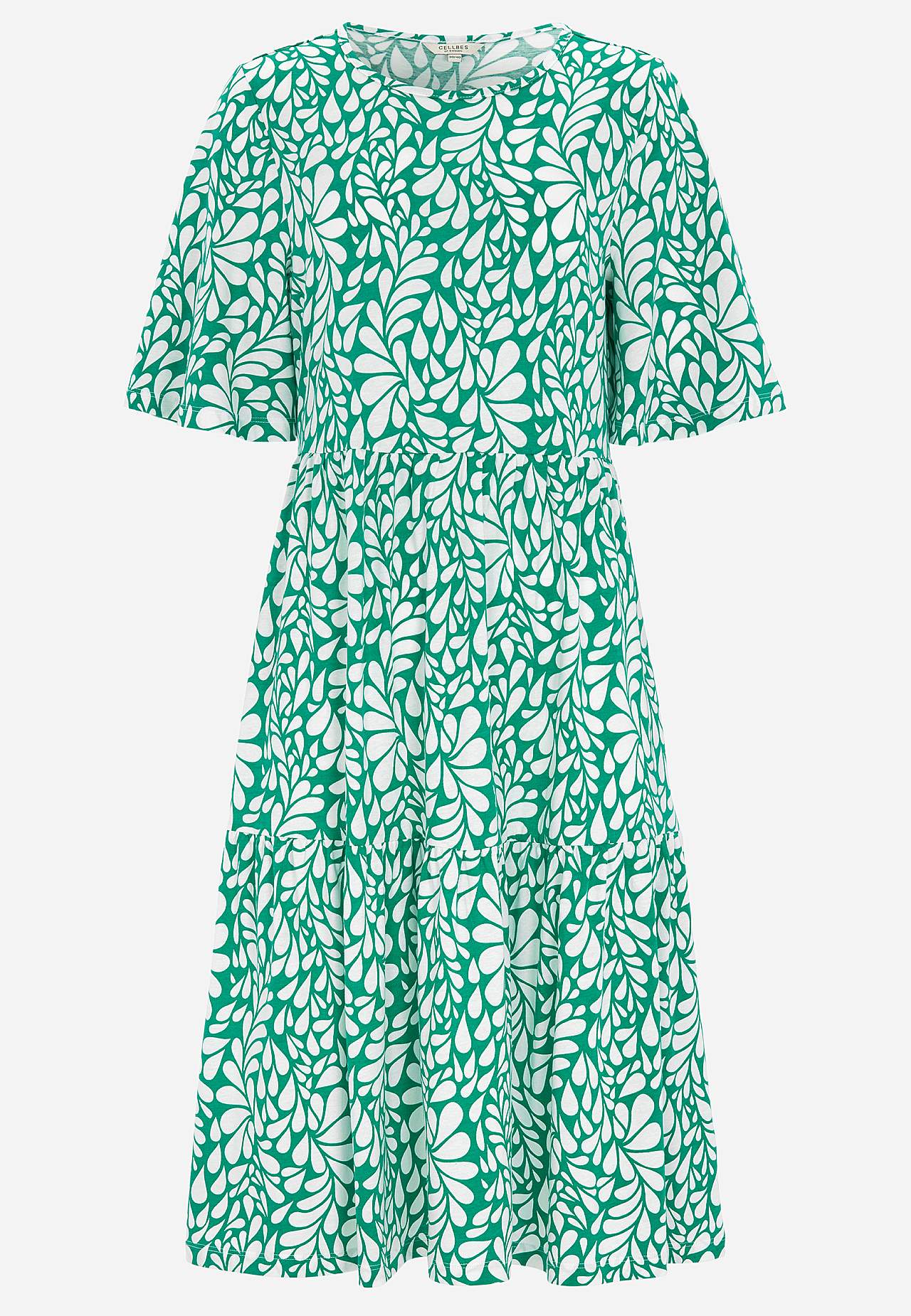 Trikotāžas kleita ar volāniem | Cellbes